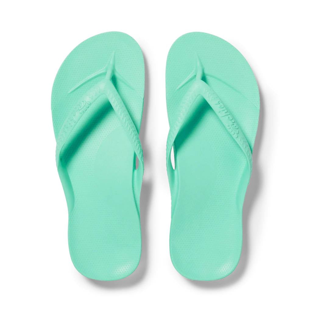 Archies Support Jandals | Classic - Mint - covehahei.nz